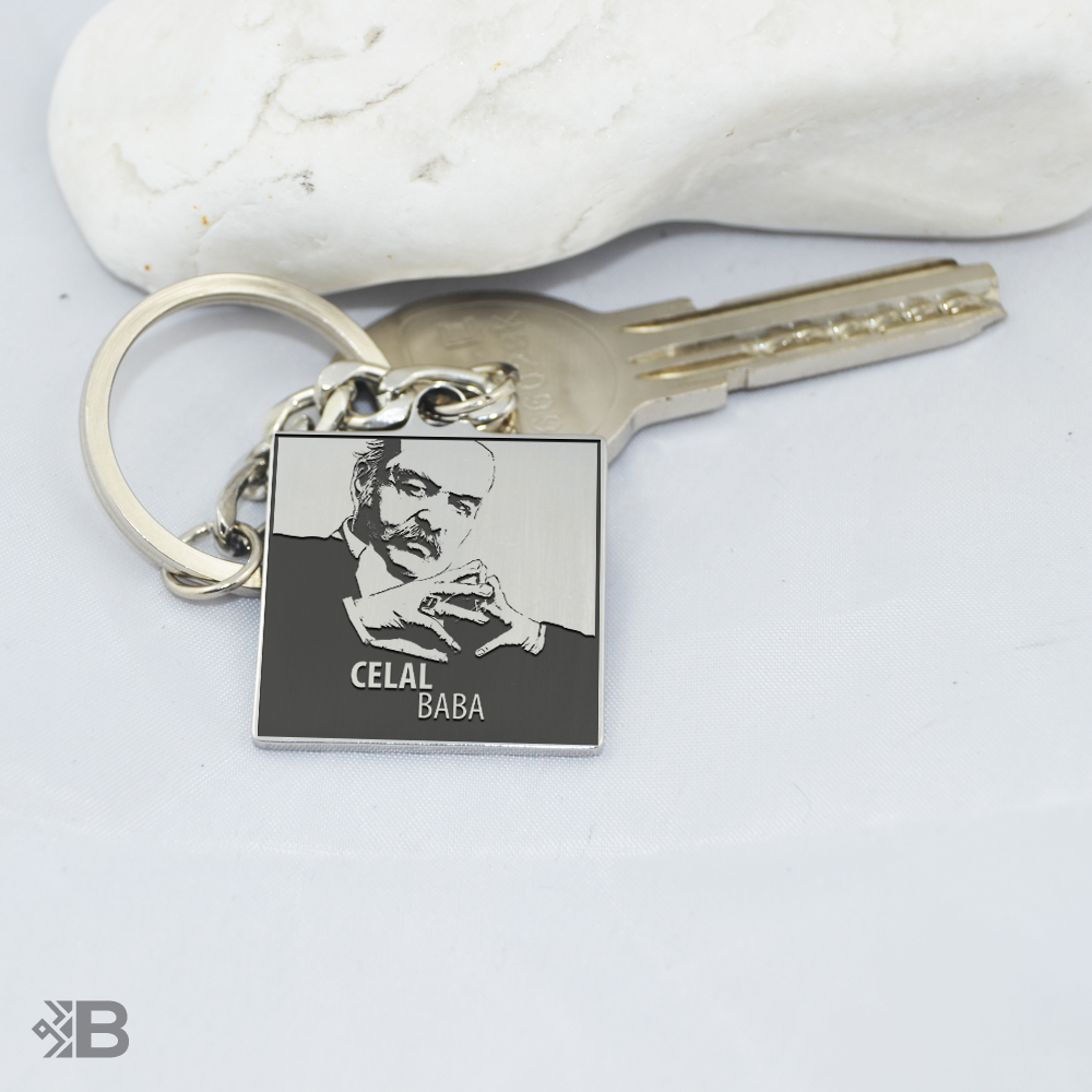 İçerde Dizisi Celal Baba Kare Hediyelik Gümüş Görünümlü Çelik ...